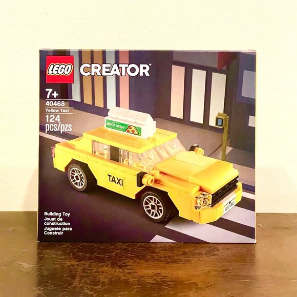 Lego | Toys | Lego 4468 Yellow Taxi Nib New Building Toy In Hand | Poshmark
